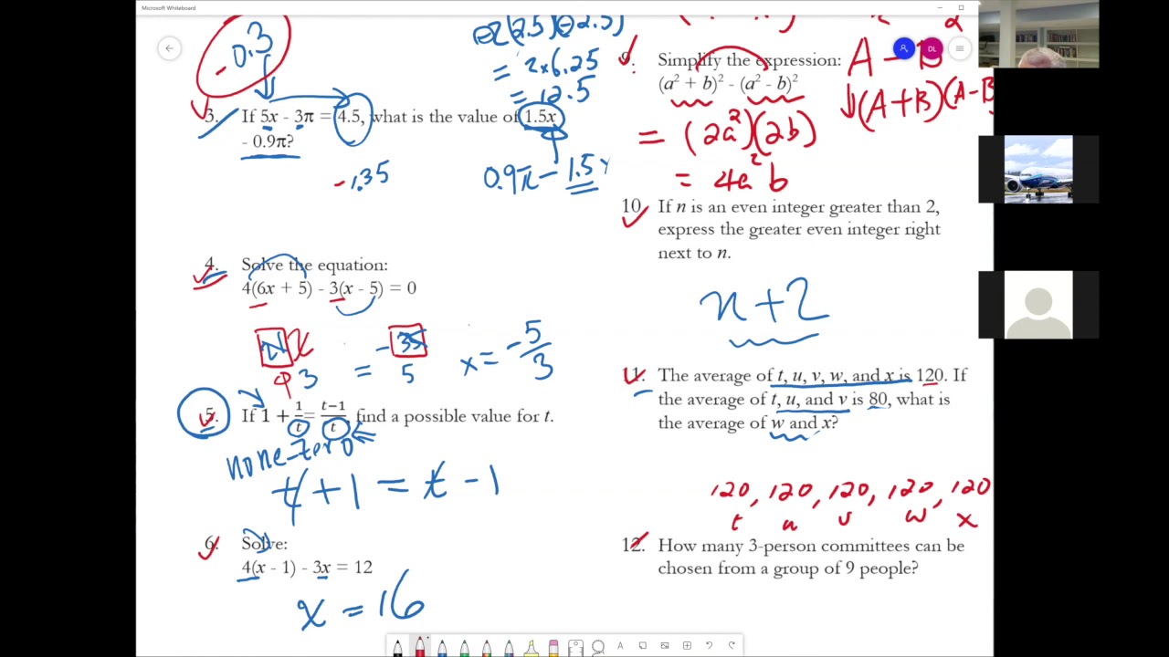 05.07.20 Dr.Li Zoom PSAT&SAT Math with Dr.Li - YouTube