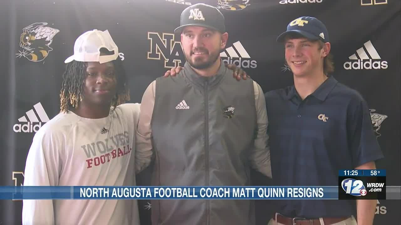 North Augusta High School football coach resigns - YouTube