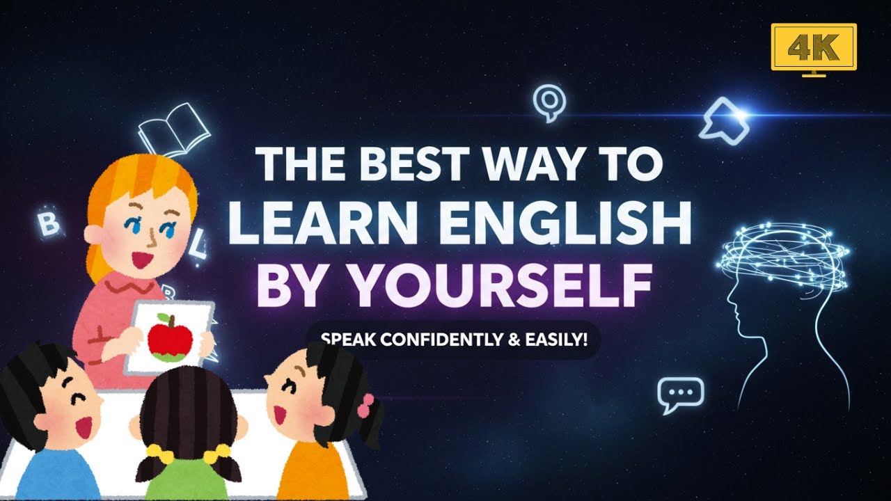 The Best Way to Learn English by Yourself - YouTube