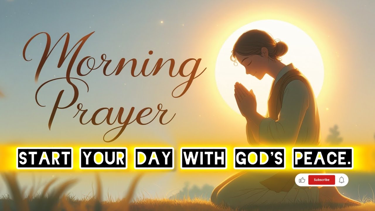 Morning Prayer to Start Your Day | Powerful Devotion & Peaceful Worship ...