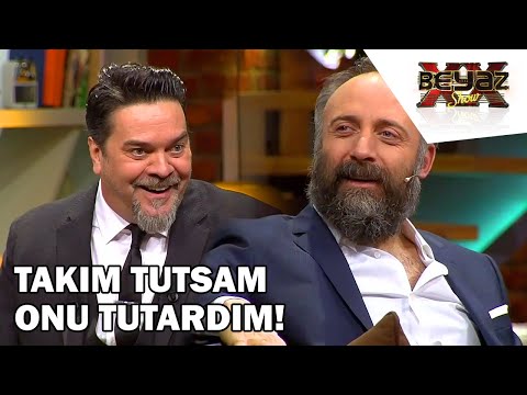 Beyaz, Halit Ergenç'in Takım Tutmasına Hayret Etti!  - Beyaz Show
