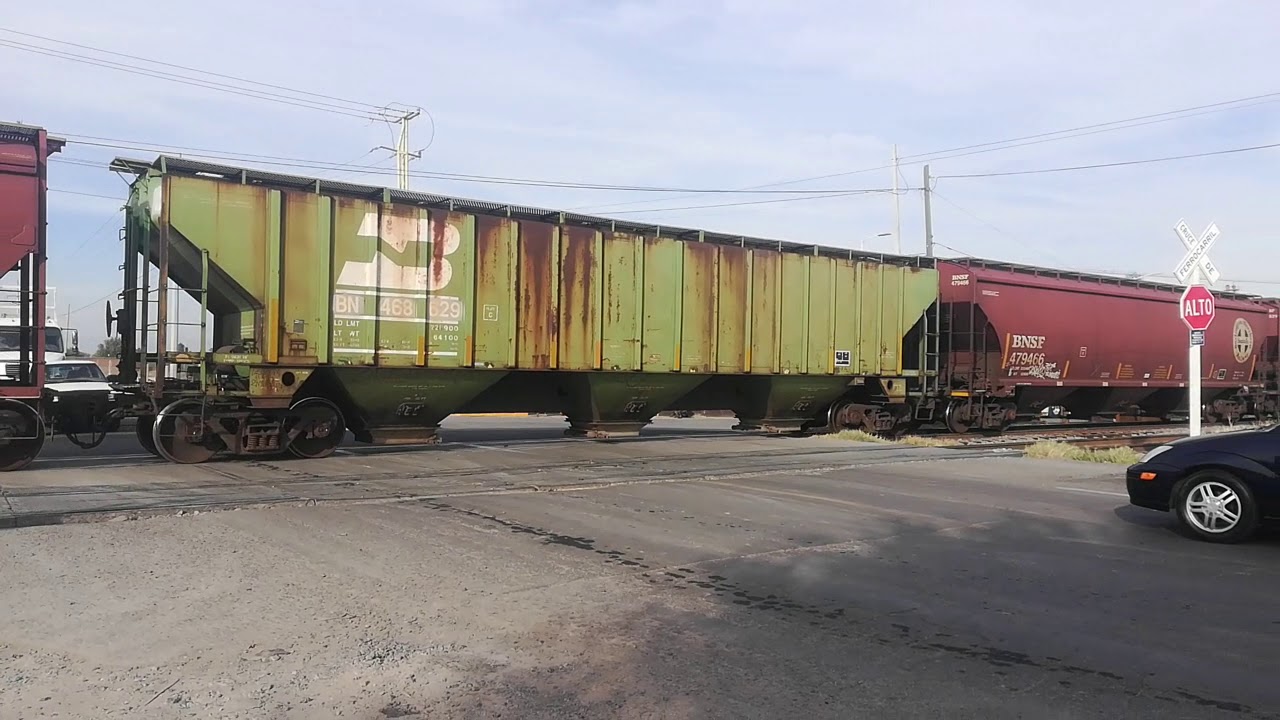 Bnsf 5409-4588-7611-3777 en Apaseo el grande. - YouTube