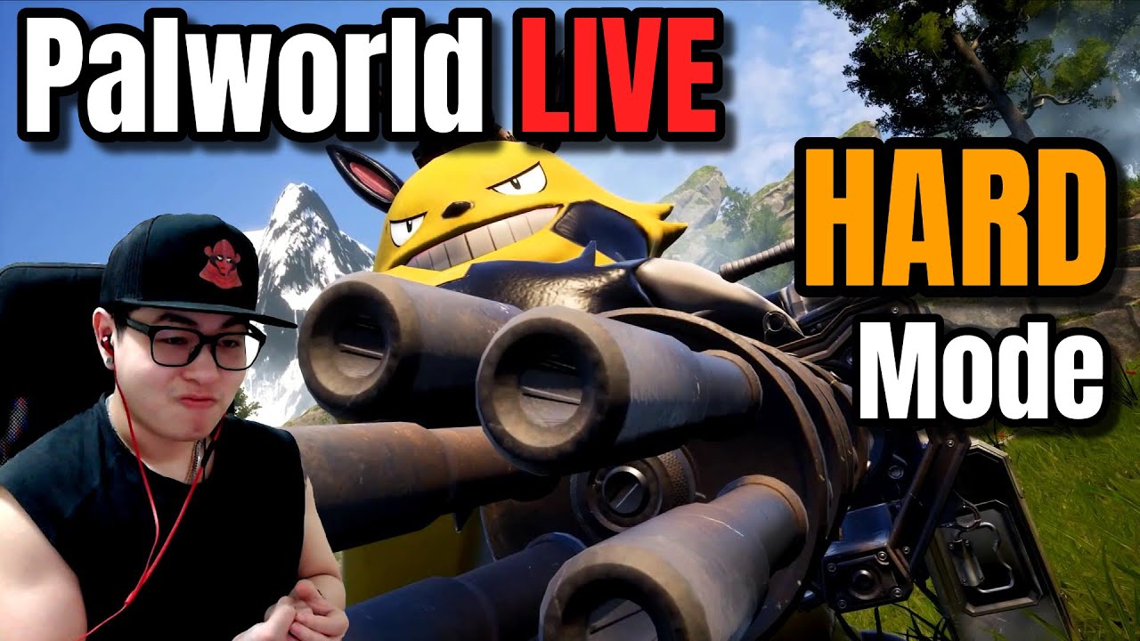🔴 Palworld LIVE: Ultimate Survival Challenge! | Hard Mode Breeding ...