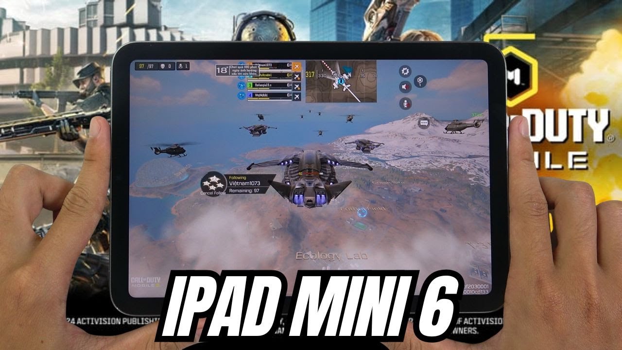 IPAD MINI 6 test game CALL OF DUTY MOBILE CODM | Apple A15 Bionic - YouTube