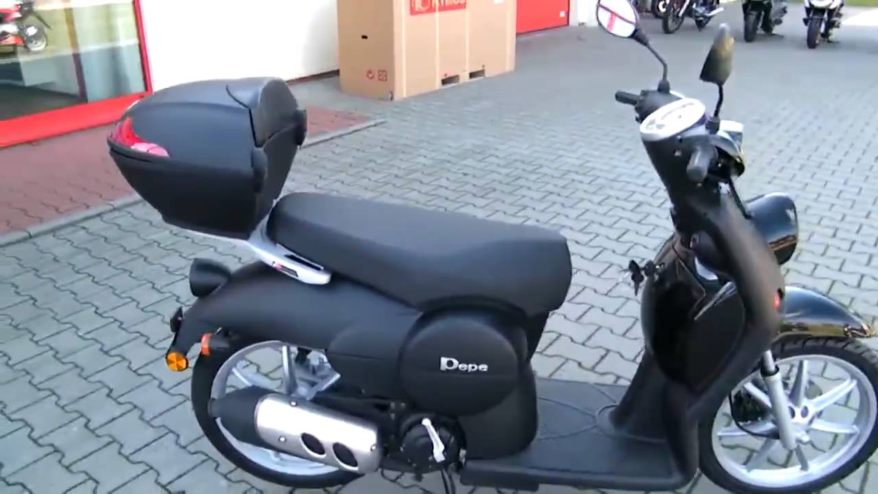 Benelli Pepe LX Roller Scooter - YouTube