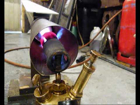Bio Diesel or Paraffin Blow Torch Workshop Heating System - YouTube