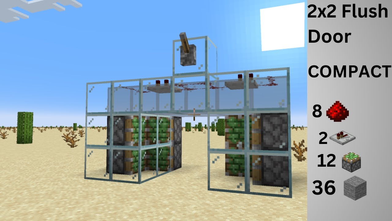 2x2 Flush Door (COMPACT) - YouTube