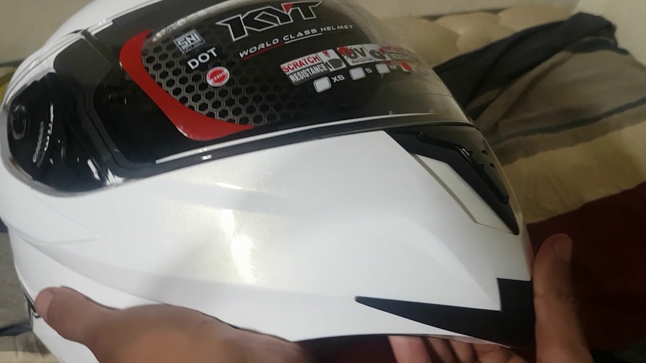 KYT RRX Review dan first impression Helm modular murah meriah - YouTube