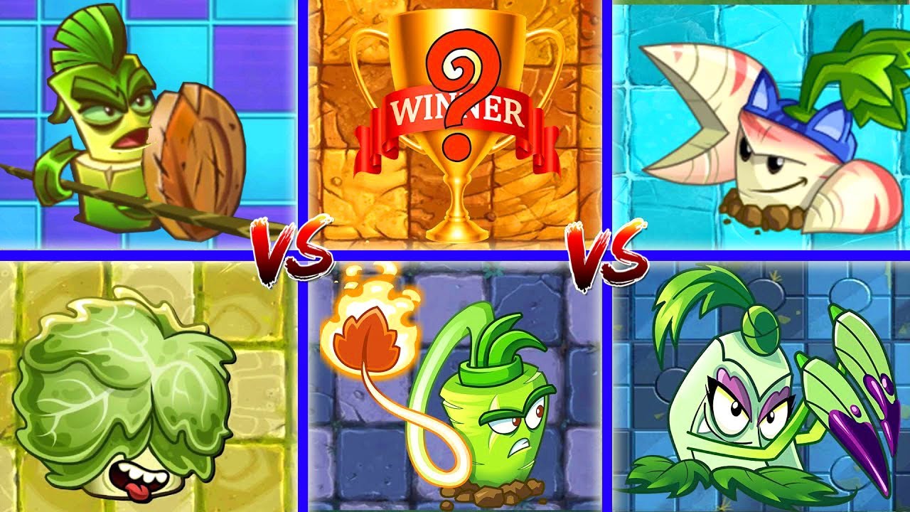 5 Best MELEE Plants Battlez - Who Will Win? - PVZ 2 Plant vs Plant ...