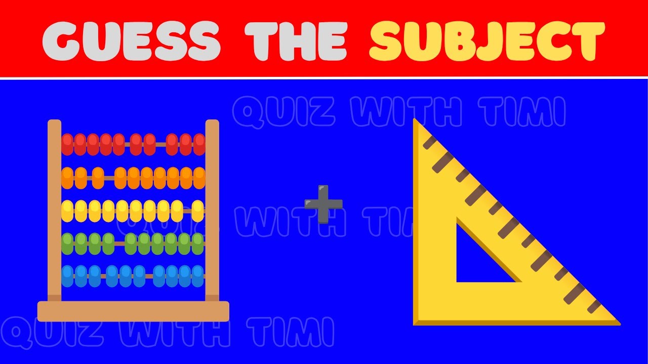 🧠 Guess the Subject by Emojis! | 15 Fun School Quiz Questions 🎓📚 - YouTube