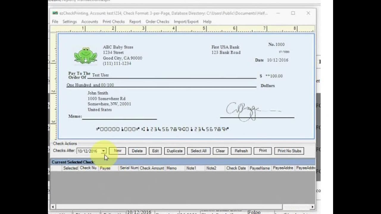 ezCheckPrinting Tutorial: How to View More Checks - YouTube