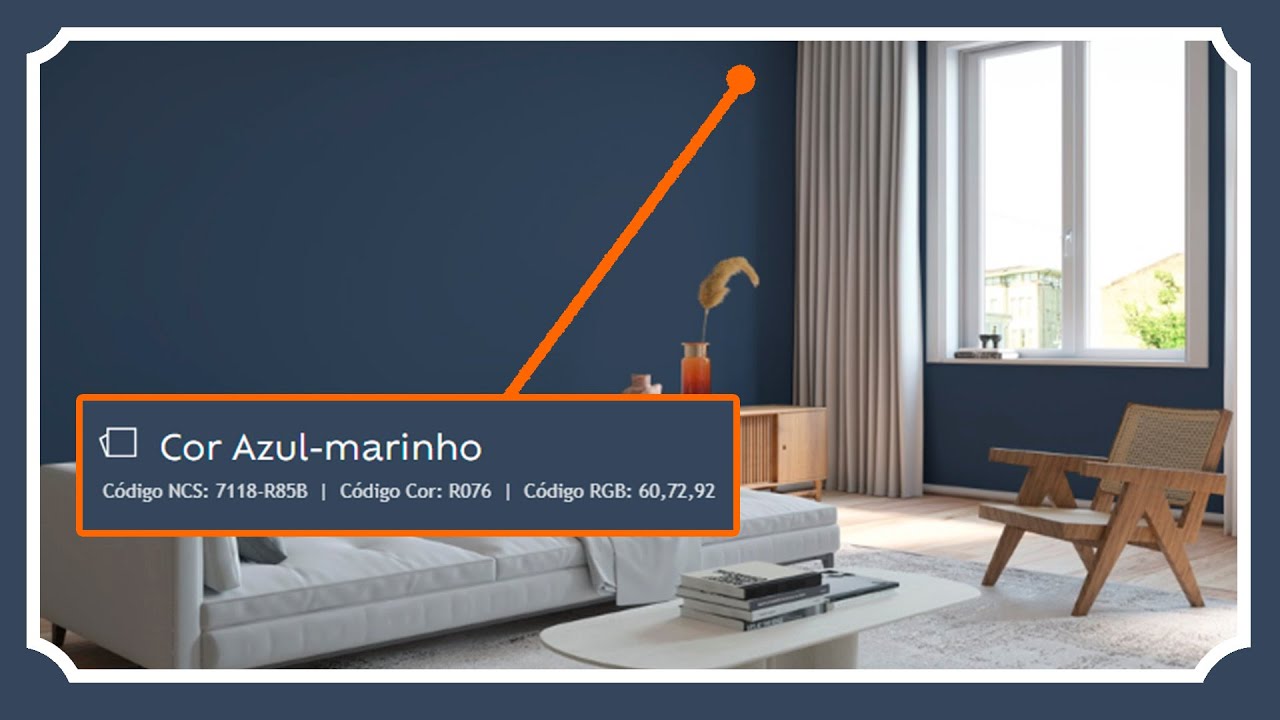 Suvinil Cor Azul-marinho | Tons De Azul Escuro Para Pintar Casas - YouTube