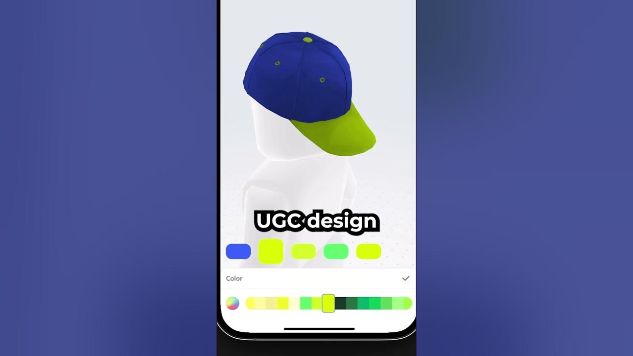 I Made This Roblox UGC Hat Using Just My PHONE! - YouTube