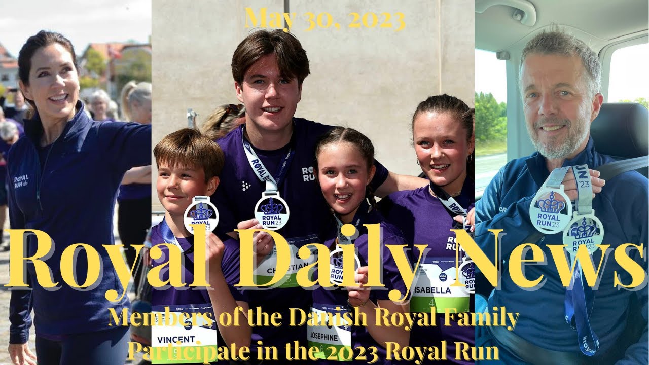 Members of the Danish Royal Family Participate in the 2023 Royal Run ...