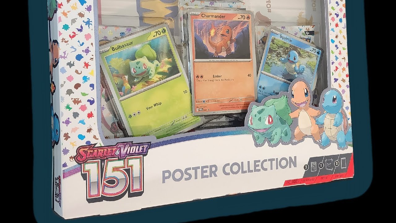 Pokémon 151 Poster Collection opening. (( Come on, Somebody )) - YouTube