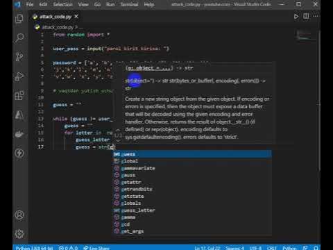 parol buzish python - YouTube