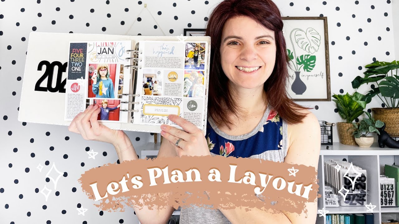Plan a Hybrid Scrapbook Layout Using Photoshop | Hybrid Scrapbooking ...