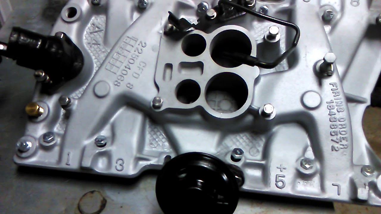 Old-school Intake manifold modifications, part 3 - YouTube