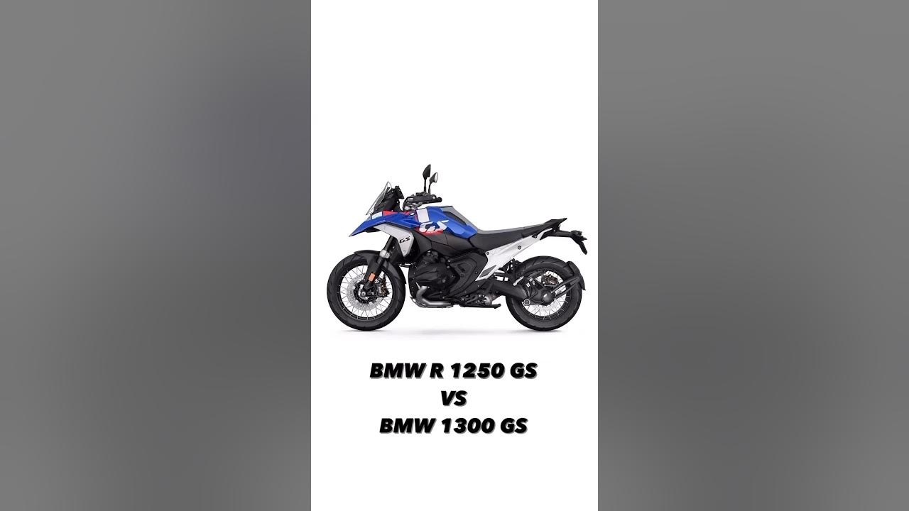 R1250 vs 1300💥 #bmwmotorrad #bmwgsadventure #bmw - YouTube