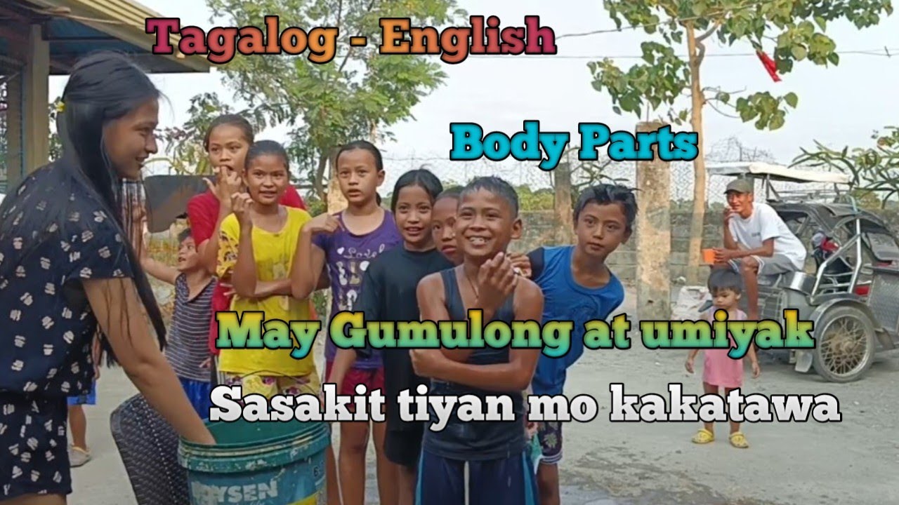 BODY PARTS TAGALOG TO ENGLISH - YouTube