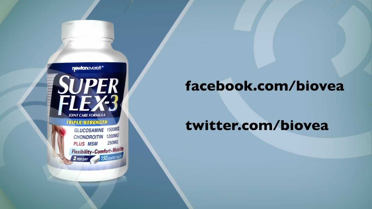 Triple Strength Joint Support: Superflex-3 - YouTube
