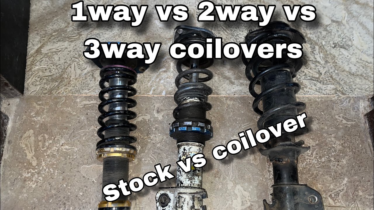 Lowering springs vs coilovers | 2way vs 3way coilovers - YouTube