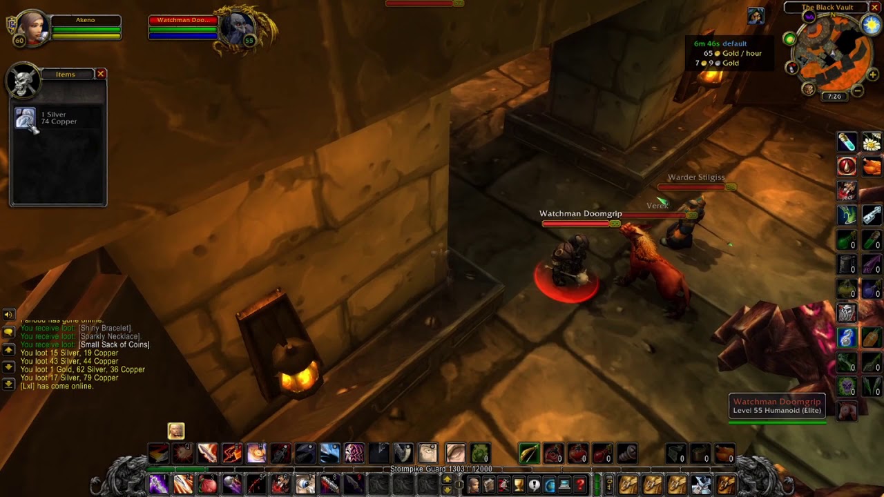 Using 120 Relic coffer keys 40-50g p/h - YouTube