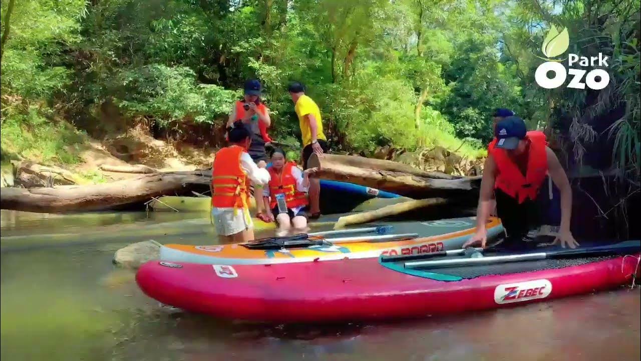 Chèo suối bằng rừng cùng team OZO park giữa rừng nguyên sinh sẽ như thế nào? - YouTube
