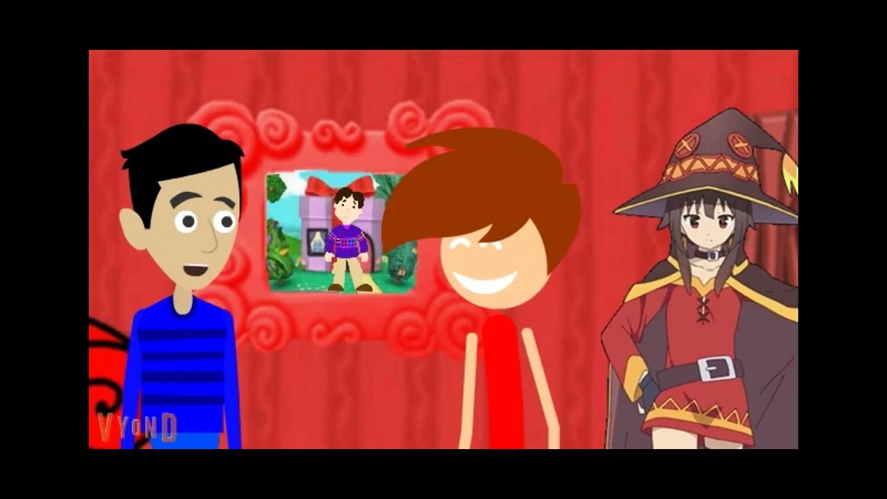 alex b friends club skidoo: blue's clue's joe's present store - YouTube