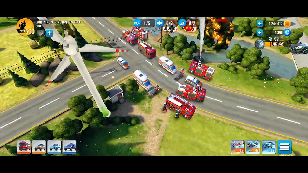 Fire fighter Game EMHQ Gameplay Emergency HQ Game Adventure - YouTube