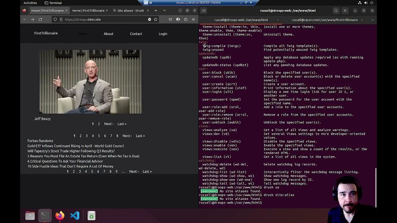 Site Aliases | Run drush commands on remote Drupal deploys - YouTube