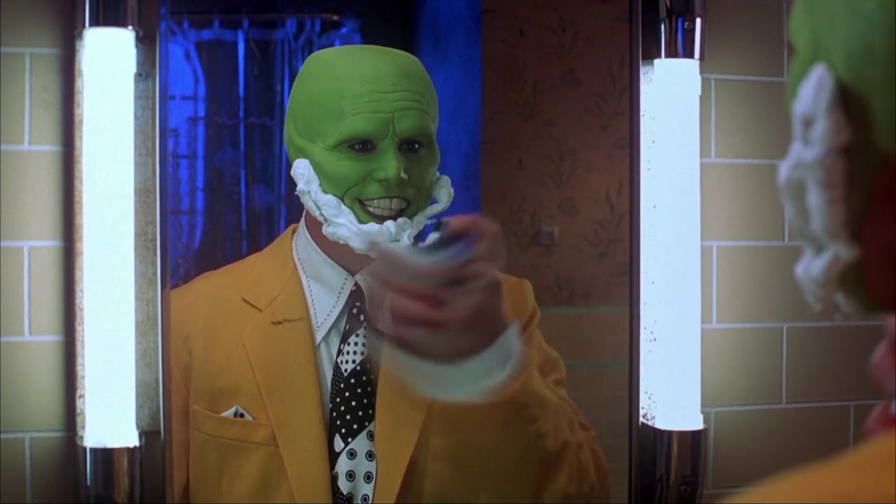 The Mask - Bathroom Scene - YouTube