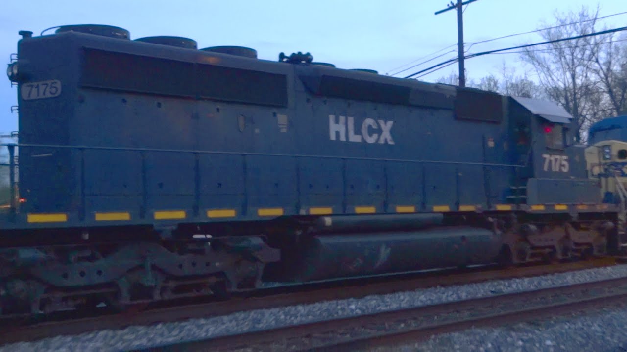 CSX With HLCX And SafetyTrain Tank Car - YouTube
