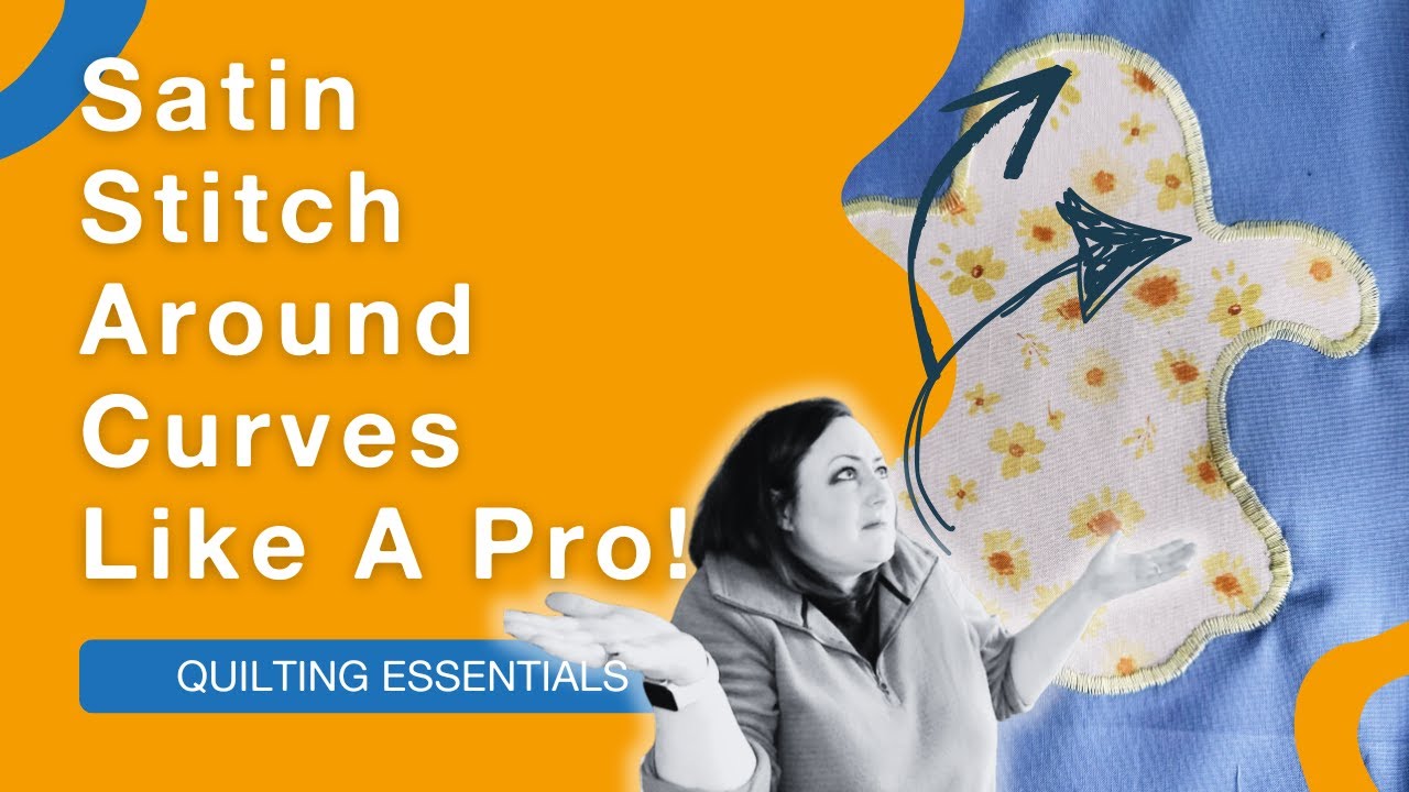 ↩️ How To Satin Stitch Around CURVES Like A PRO - YouTube