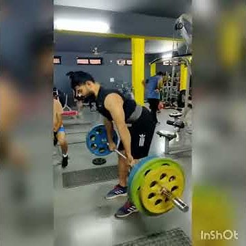 Ohh that burn 🔥 #130 kg deadlif - YouTube