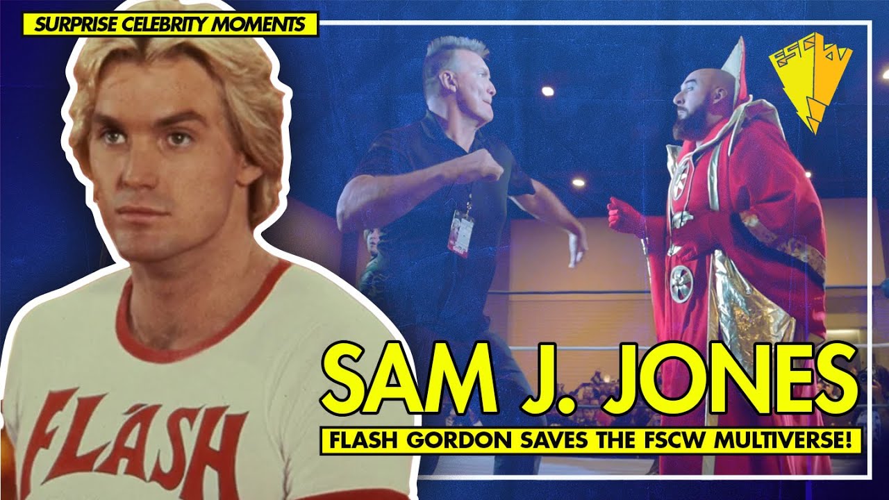 Sam J. Jones aka Flash Gordon Saves Star-Lord at FSCW! - YouTube
