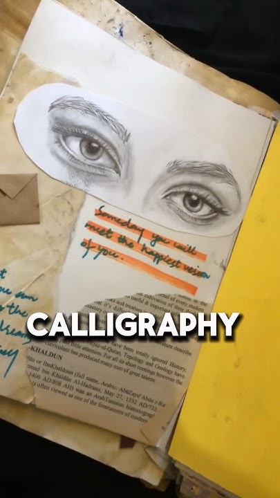 I made an art journal from scratch in just two days😱 #shortfeed #artjournal #fromscratch - YouTube