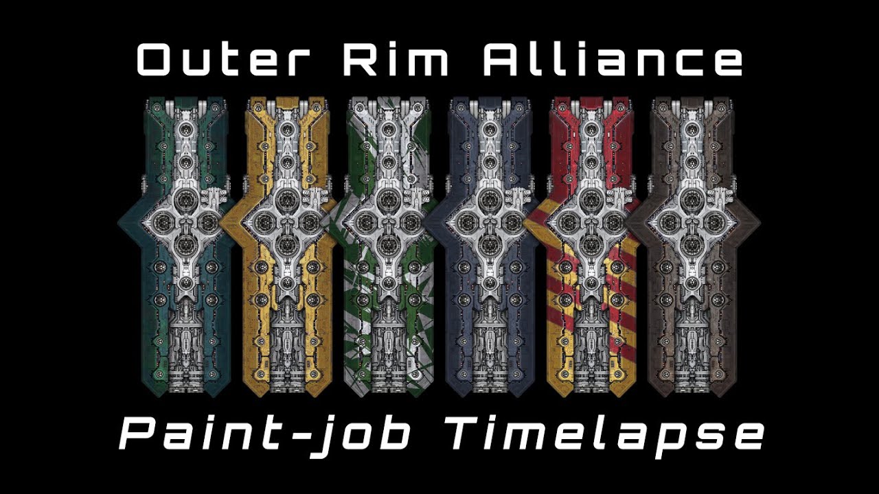 Starsector spriting timelapse: Skin packs for the Outer Rim Alliance ...
