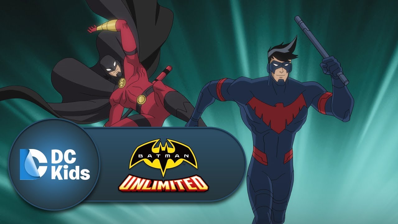 Batman Unlimited "Nightwing and Red Robin vs. Silverback" Animated ...