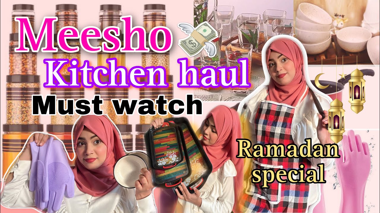 Meesho cookware/ kitchen haul|kitchen must have 🤩| affordable kitchen 💸 ...