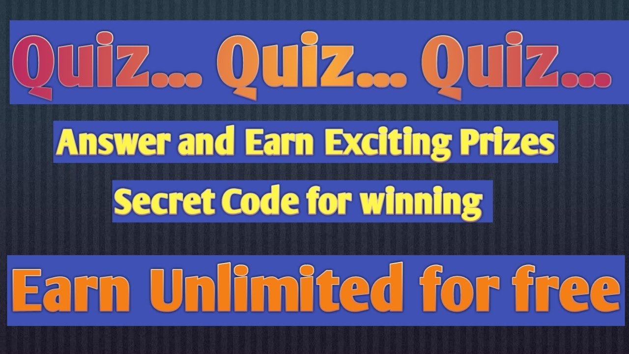 Quiz#1 Find the secret Code and answer #quiz #quiztime # ...