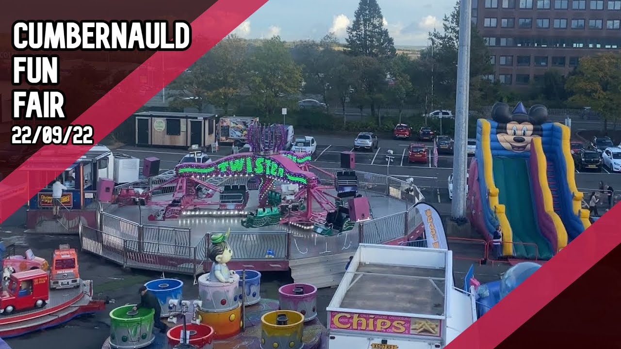 Cumbernauld Fun Fair 22/09/22 - YouTube