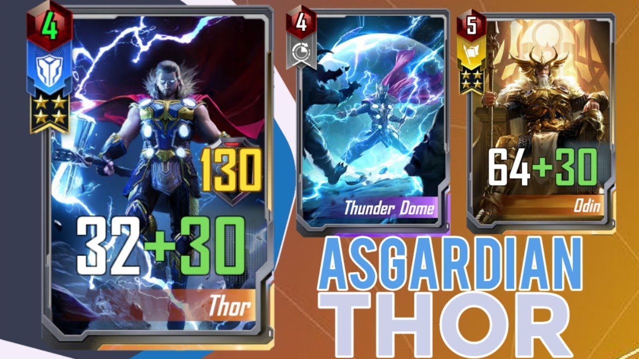 NEW THOR CARD | MARVEL DUEL - YouTube