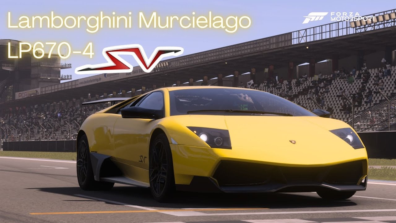 Lamborghini Murcielago LP670-4 SV - Hot Lap around Hockenheim Short ...