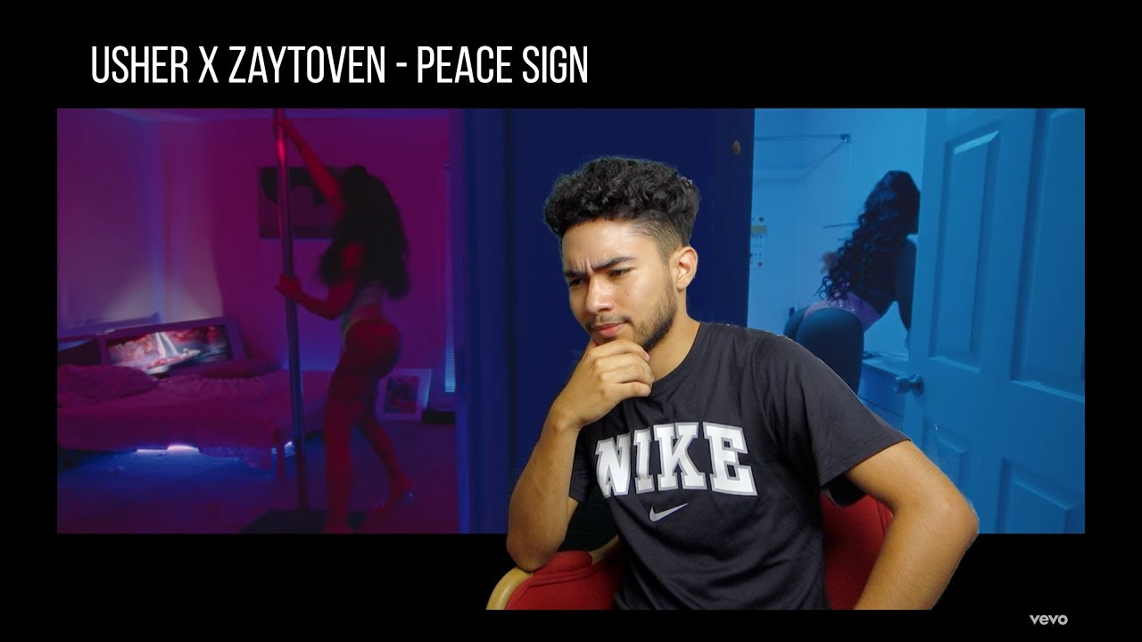 Usher x Zaytoven - Peace Sign (REACTION) - YouTube