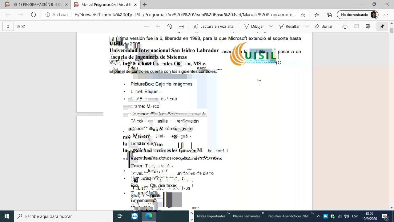 Sesión 02, Programación II, Visual Basic Net - YouTube