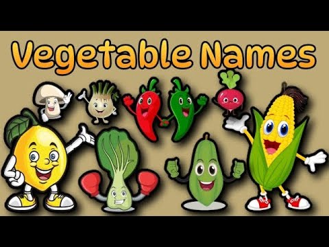Vegetables Names with Pictures l Different types of Vegetables l ...