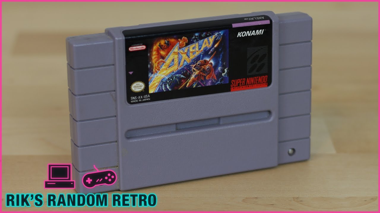 Axelay Review - SNES Space Shooter Perfection - YouTube
