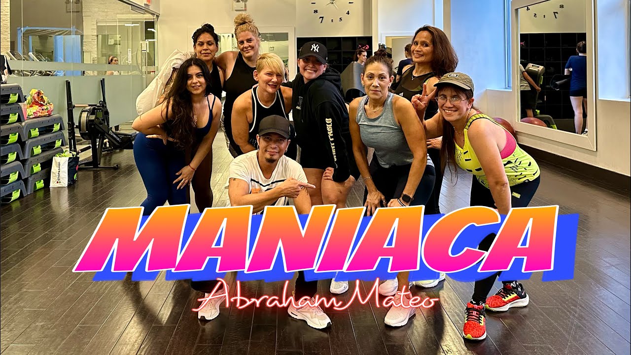 MANIACA | Abraham Mateo | ZUMBA | By: ZIN JOEL - YouTube