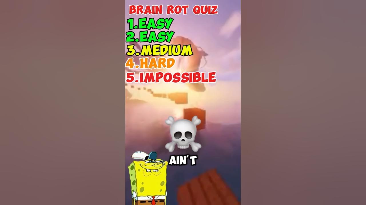 The Official Brain Rot Quiz Of 2024 #viral#trending#mindgames - YouTube